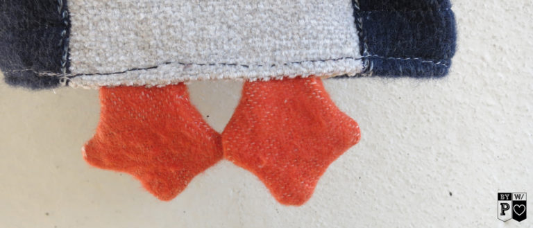 Pinguin Handpuppe • byPRISKA